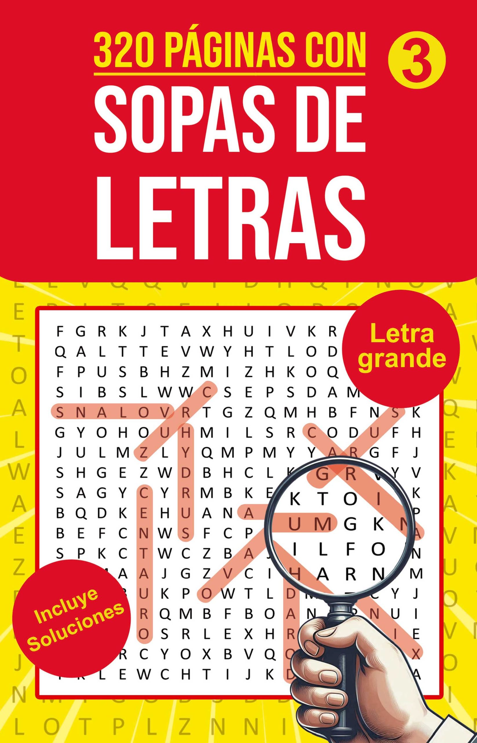 320 PÁGINAS CON SOPAS DE LETRAS 3 - Editorial Said - Ventas a librerías ...